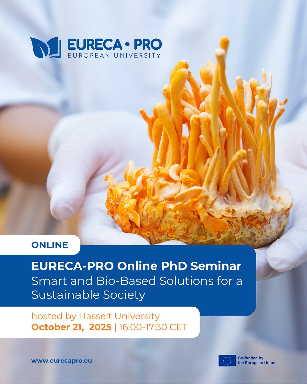 EURECA-PRO Online PhD Seminar, Tuesday 21.10.2025, 17:00-18:30 (TUC time) - EURECA-PRO ...